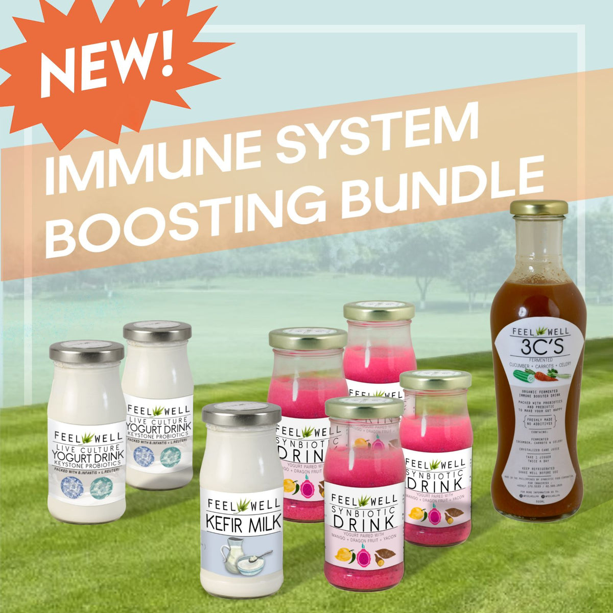 Immune System Boosting Bundle - Feel Well