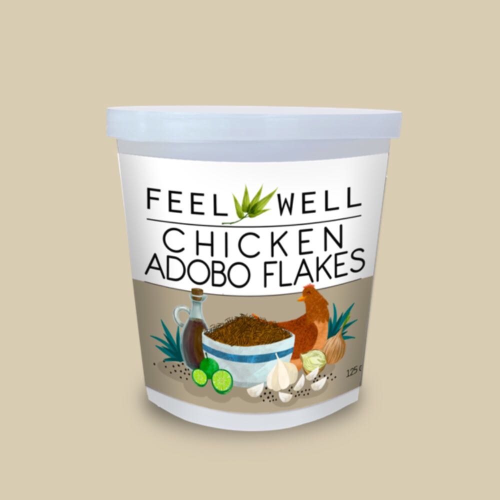 Chicken Adobo Flakes 125 g - Feel Well