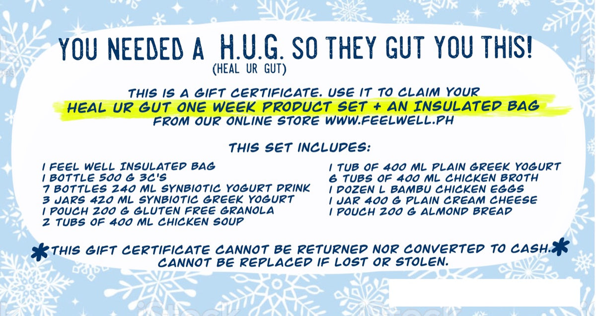GC: Heal Ur Gut Program + Insulated Bag - Feel Well